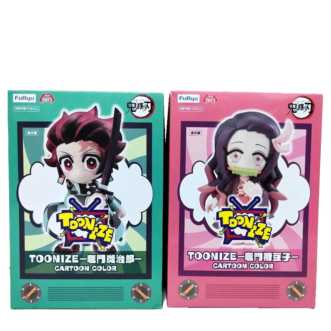 Furyu Demon Slayer: Kimetsu no Yaiba: Toonize Tanjiro Kamado PVC Figur ...